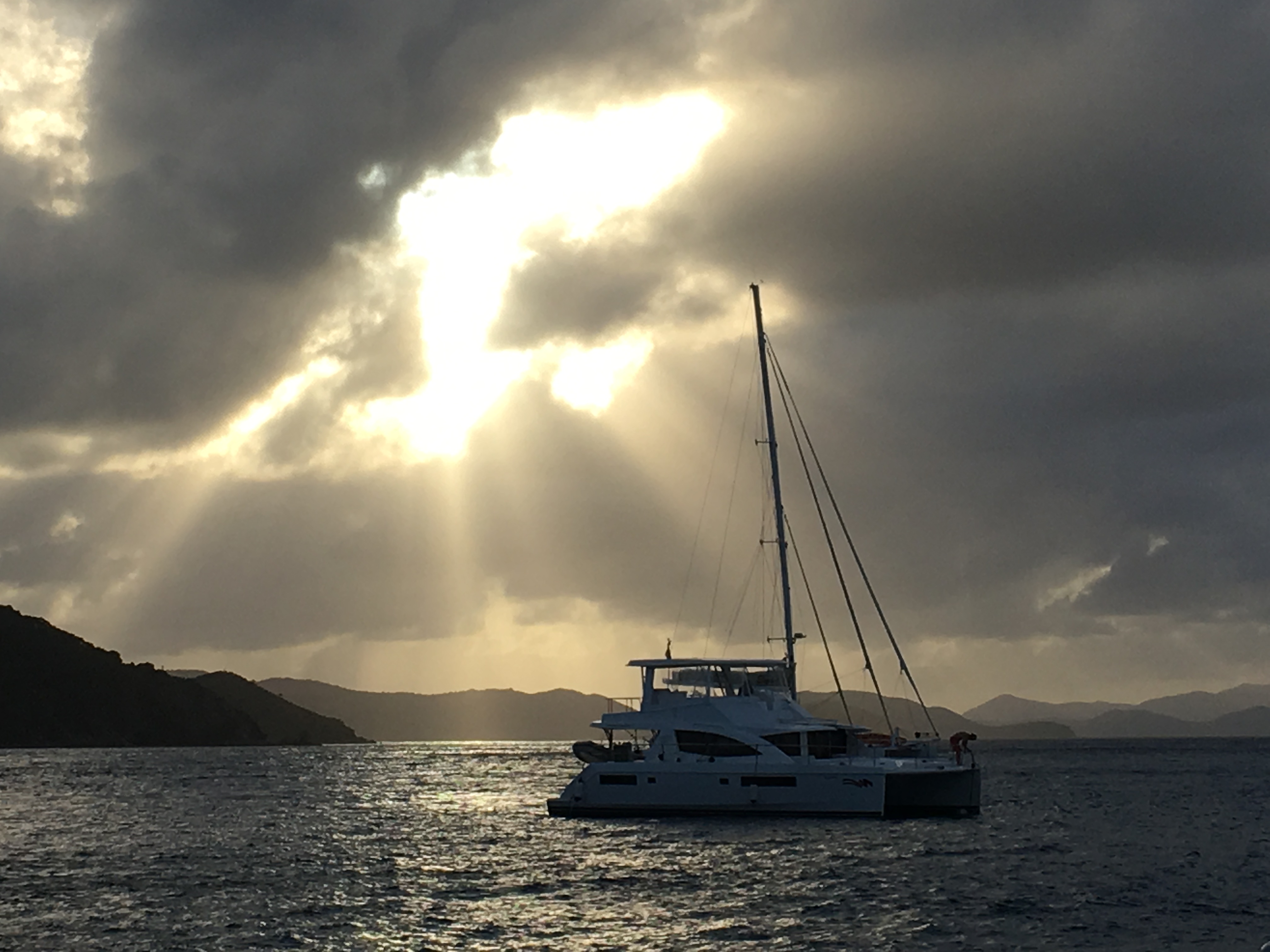 Our first BVI sunset this year! - Low Flite
